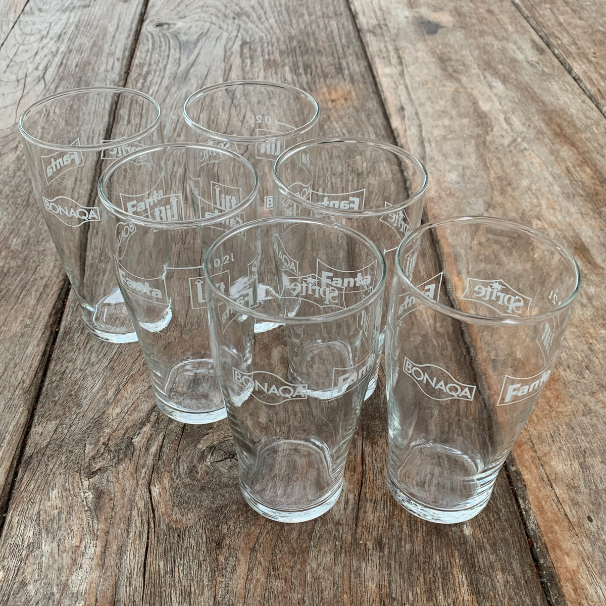 Gläserset (Fanta, Sprite, Lift, Bonaqa) – Kaufhaus Ackerl